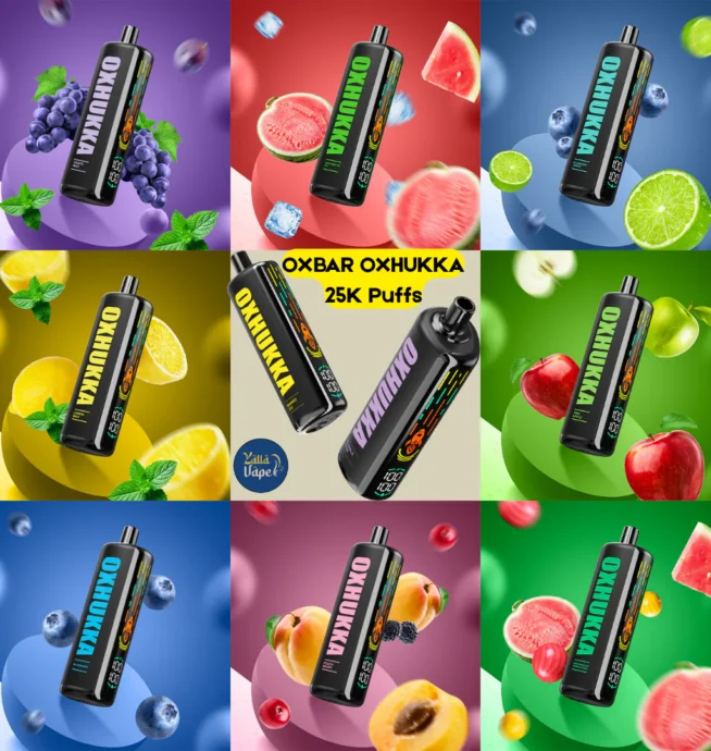 Oxbar Oxhukka 25k Disposable – Cloud9 VAPE SHOP